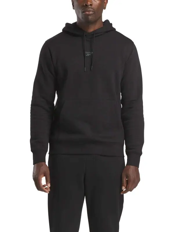 REEBOK Relaxed Fit Hoodie - Black