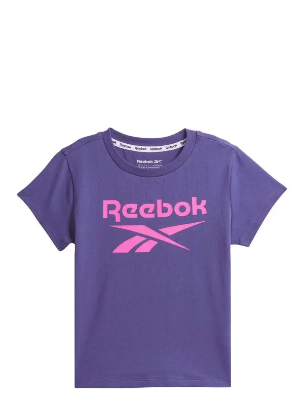 REEBOK Id Big Logo Tee - Dark Indigo