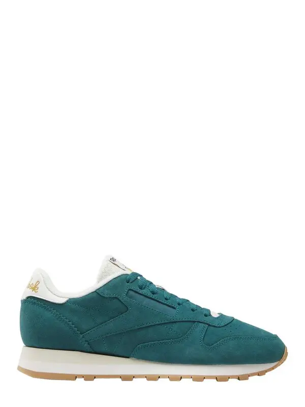 REEBOK Classic Leather Suede Shoes - Retro Teal/retro Teal/chalk