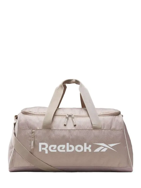 REEBOK Duffel Bag With Vector Logo - Mocha