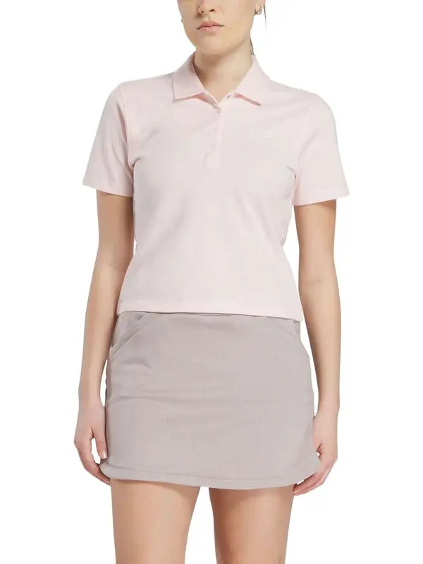 REEBOK Fitted Polo Shirt - Pure Pink