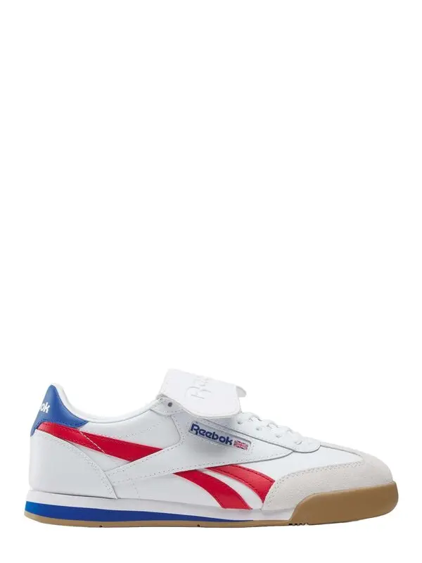 REEBOK Campio Xt Kilty Leather Lace-up Shoes - White/vector Red/vector Blue