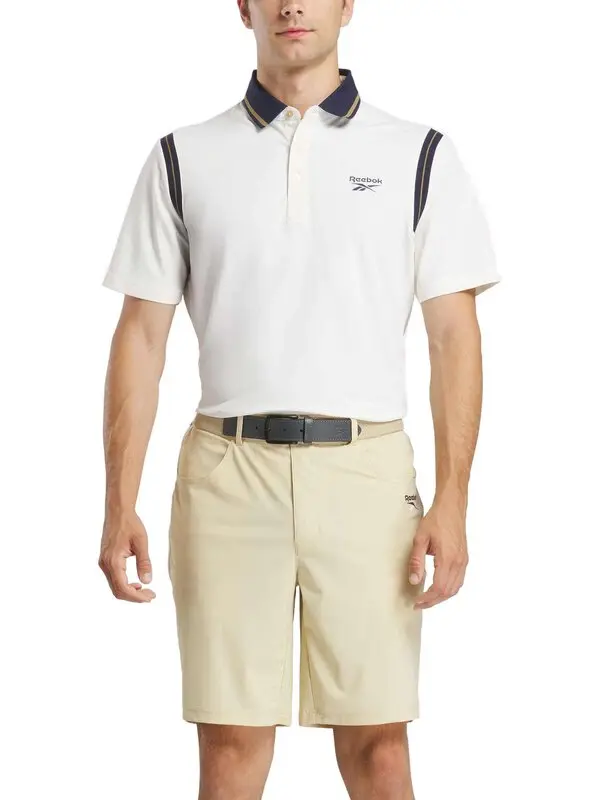 REEBOK Varsity Polo Shirt - Vintage Chalk