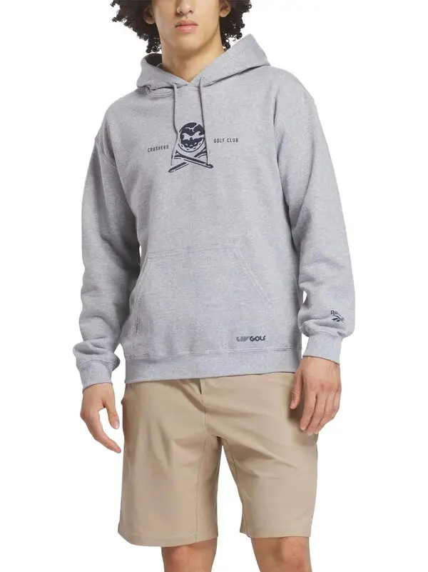 REEBOK Crushers Graphic Hoodie - Grey