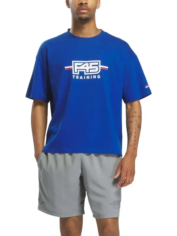 REEBOK X F45 Training Graphic T-shirt - Vector Blue