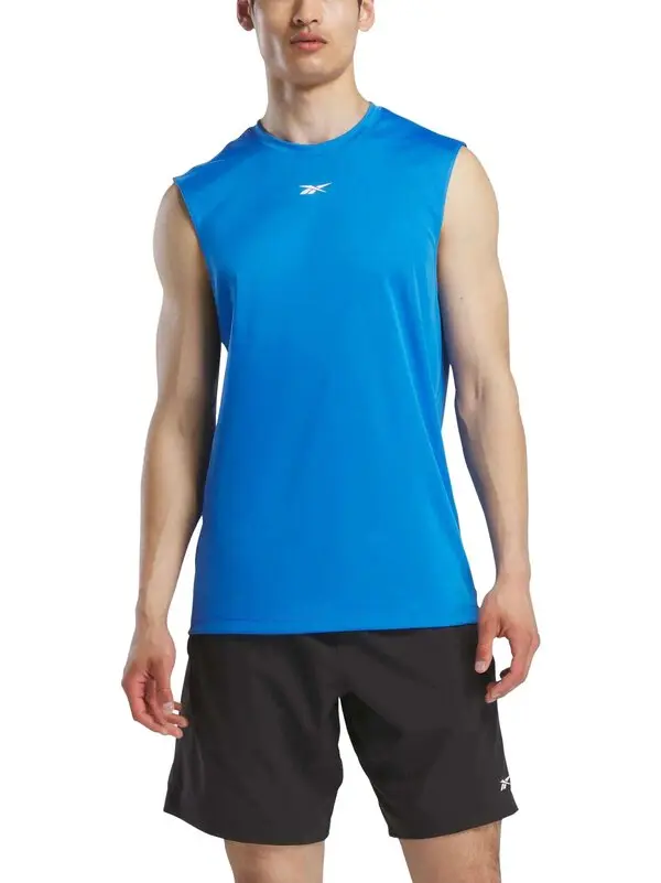 REEBOK Sleeveless Tech Training T-shirt - Virtual Blue