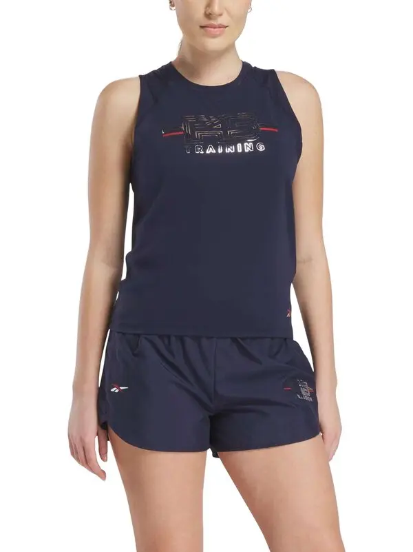 REEBOK X F45 Training Coach Tank Top - Vector Navy