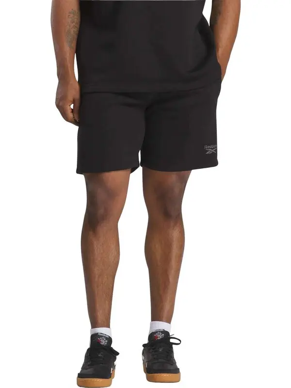 REEBOK Wardrobe Essentials Fleece Shorts - Black