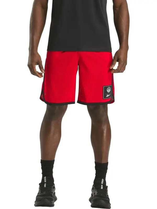 REEBOK Basketball Mesh Shorts - Vector Red