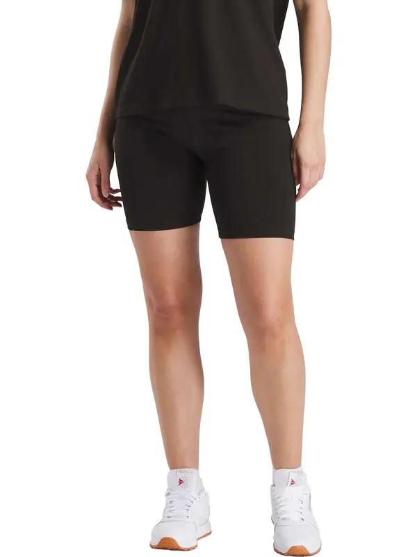 REEBOK Logo Cycle Shorts - Black