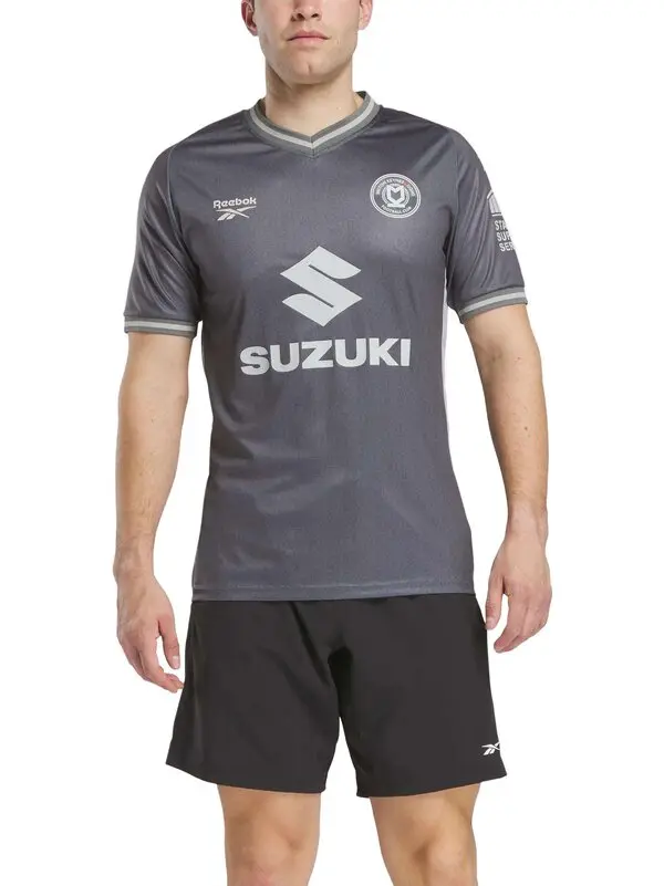 REEBOK Mk Dons Away Jersey - Grey