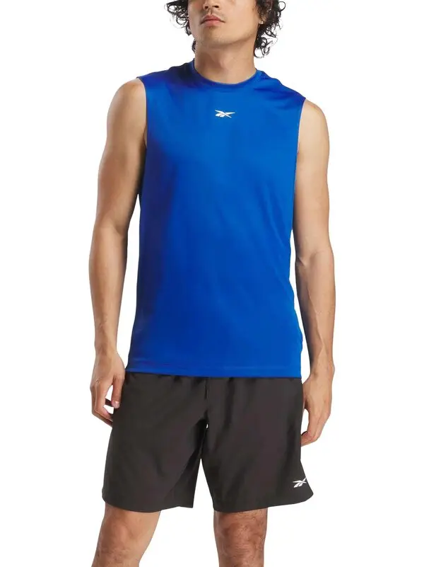 REEBOK Sleeveless Tech Training T-shirt - Vector Blue
