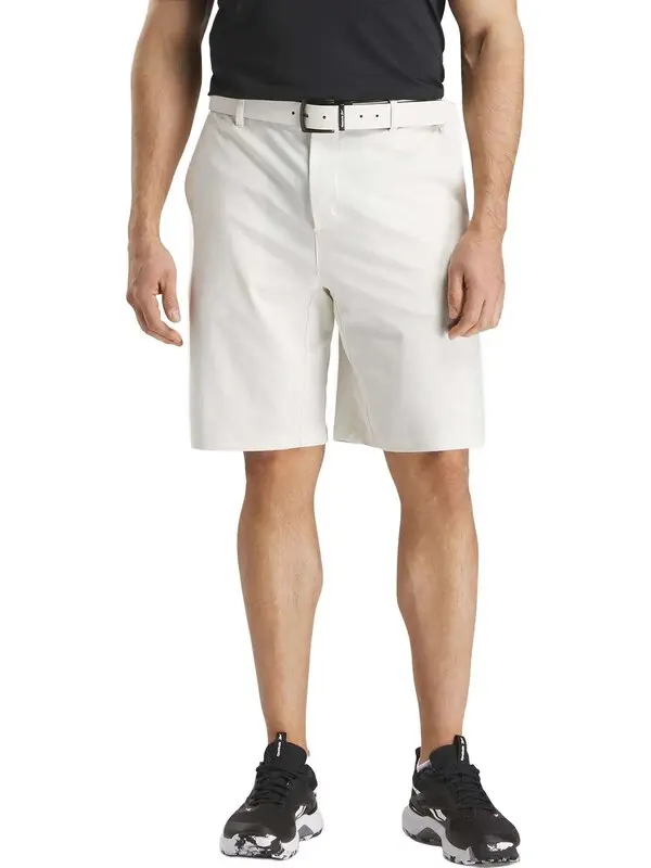 REEBOK Golf 9" Inseam Shorts - Chalk