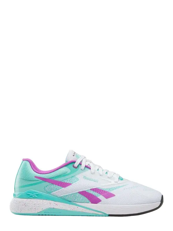 REEBOK Nano X5 Training Shoes - Ftwr White/ai Aqua/purple Rave