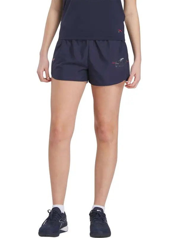 REEBOK X F45 Training Coach Lux Shorts - Vector Navy