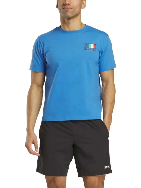 REEBOK Italia Football T-shirt - Blue