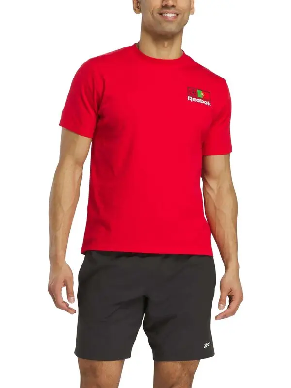 REEBOK Portugal Football Graphic T-shirt - Vector Red