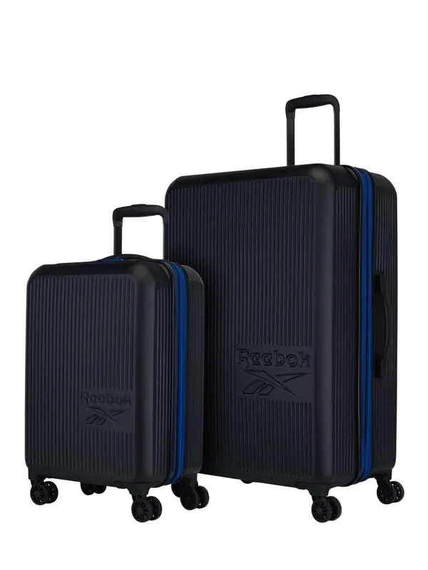 REEBOK Action Duo 2-piece Luggage Set - Black