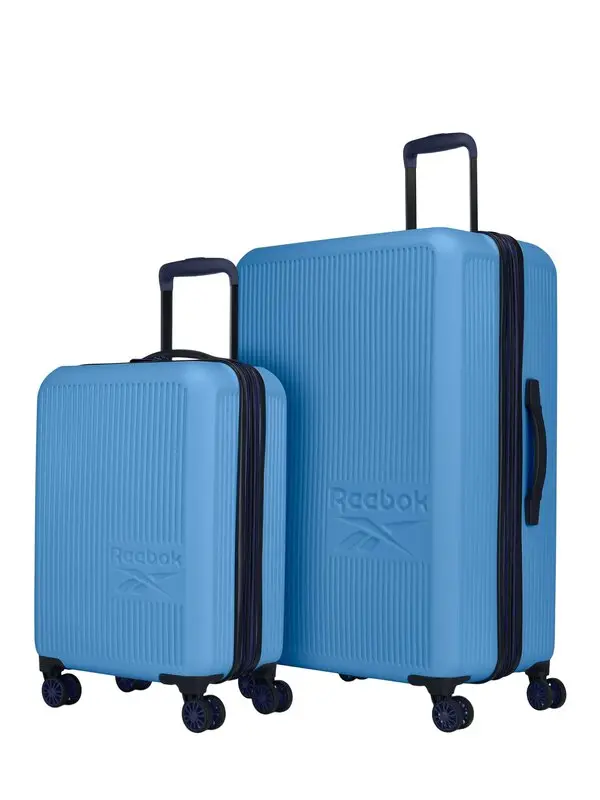 REEBOK Action Duo 2-piece Luggage Set - Aqua Blue