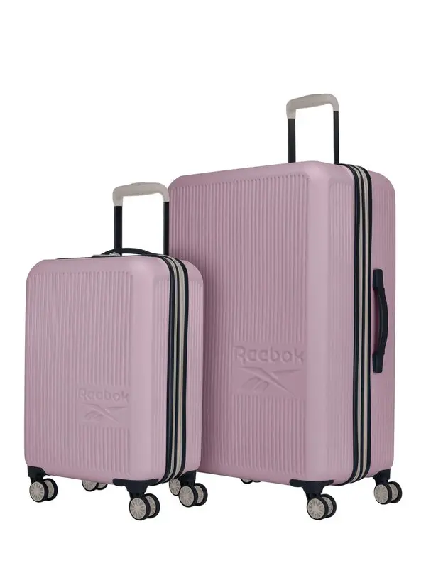 REEBOK Action Duo 2-piece Luggage Set - Mauve