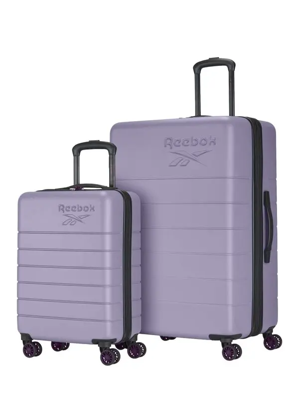 REEBOK Captain 2-piece Luggage Set - Purple