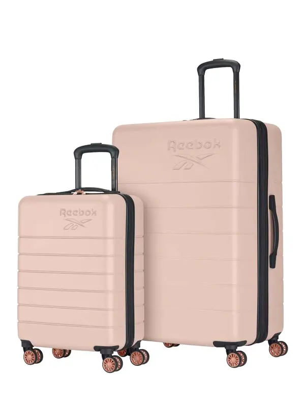 REEBOK Captain 2-piece Luggage Set - Peach