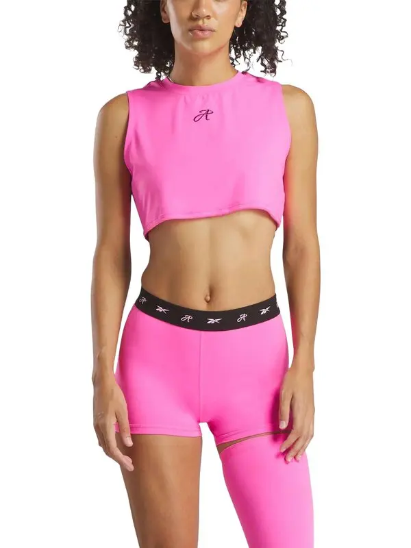 REEBOK X Angel Reese Crop Tank Top - Paradise Pink