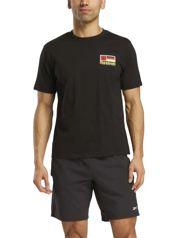 REEBOK Deutschland Football T-shirt - Black