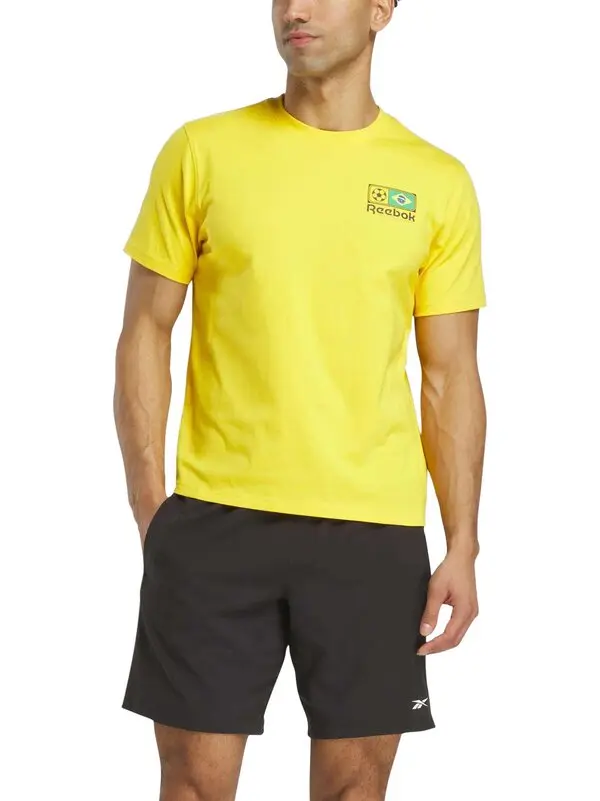 REEBOK Brasil Football T-shirt - Always Yellow