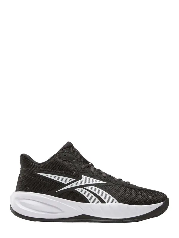 REEBOK Press Basketball High Top Sneakers - Core Black/white/washed Black