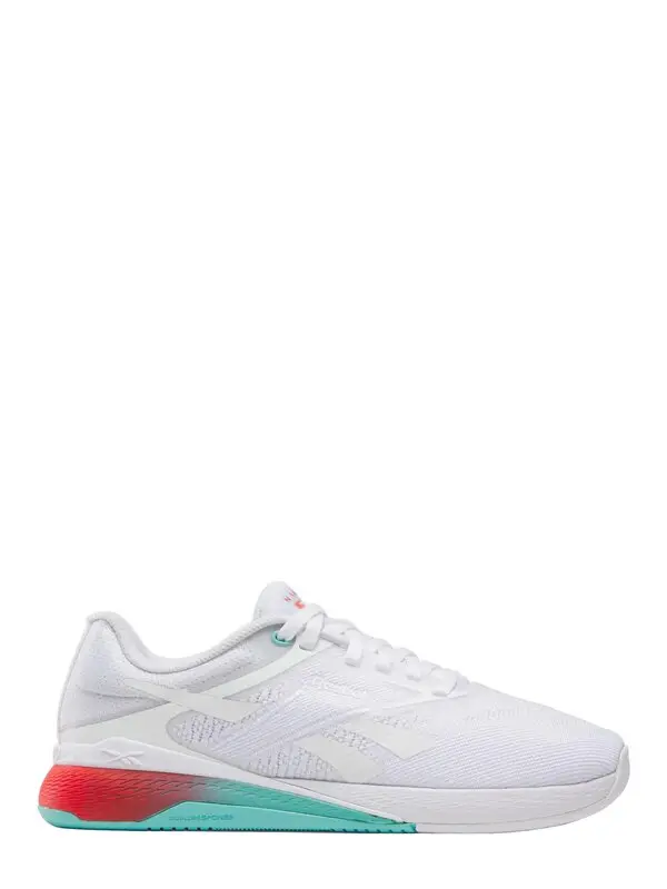 REEBOK Nano X5 Training Shoes - Ftwr White/ai Aqua/energy Red