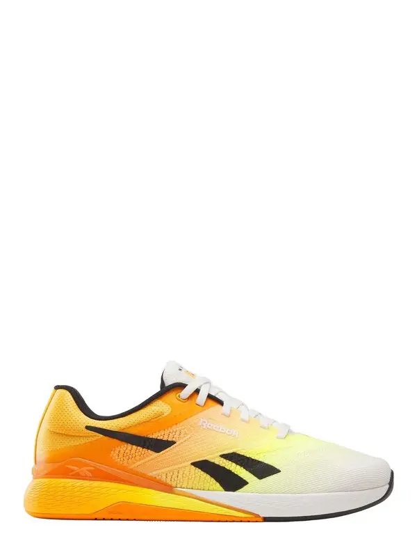 REEBOK Nano X5 Training Sneakers - Chalk/black/electric Amber
