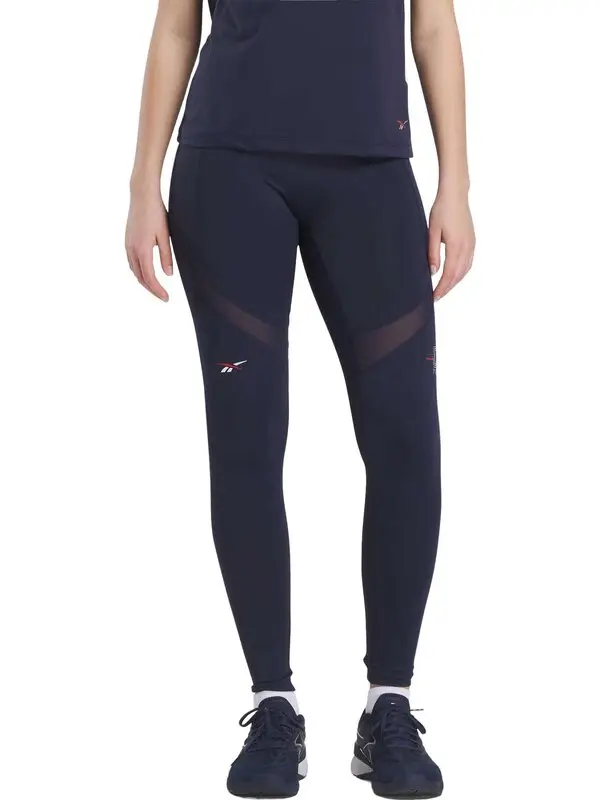 REEBOK X F45 Training Coach Lux Leggings - Vector Navy