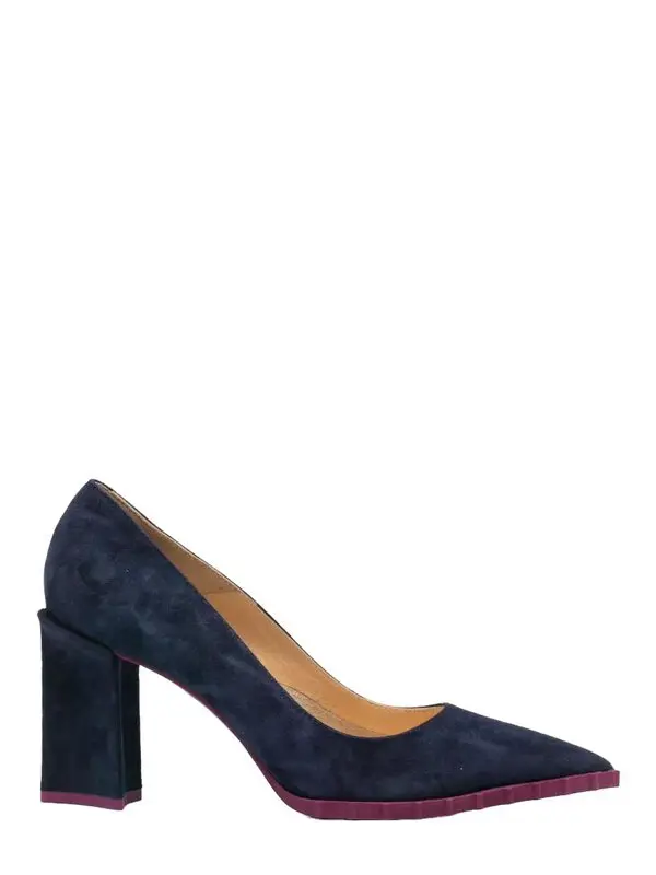 RAYLA K Pointed Toe Pumps - Blue