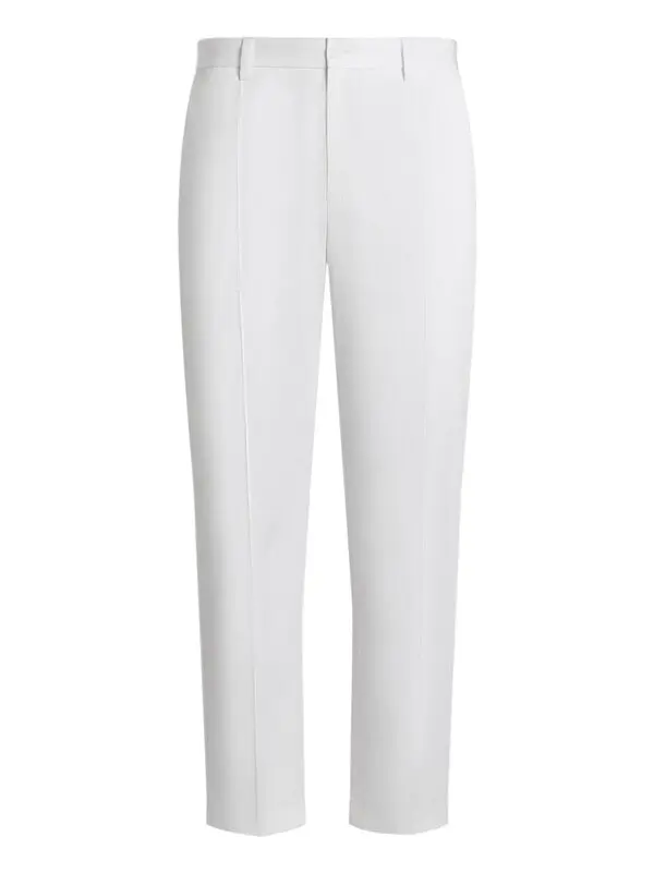 Dolce & Gabbana Cotton Gabardine Trousers - White