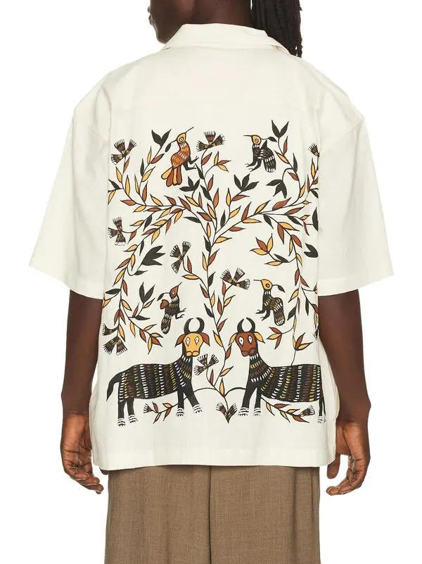 KARDO Rohit Shirt In Cream - Natural
