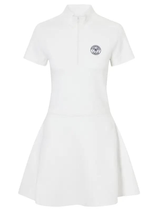 Polo Ralph Lauren Championship Wimbledon Stretch-knit Mini Dress - White