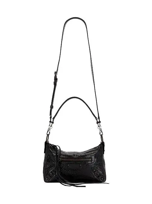 Balenciaga Le City Moto Mini Bag - Black