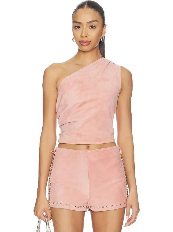 ZUT Laurel Top - Dusted Pink