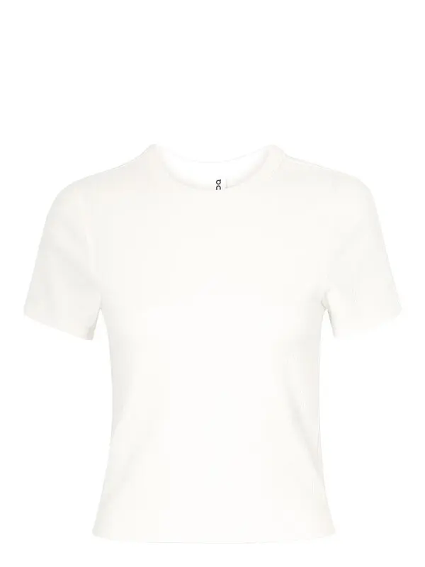 On All-day Rib T-shirt - Neutrals
