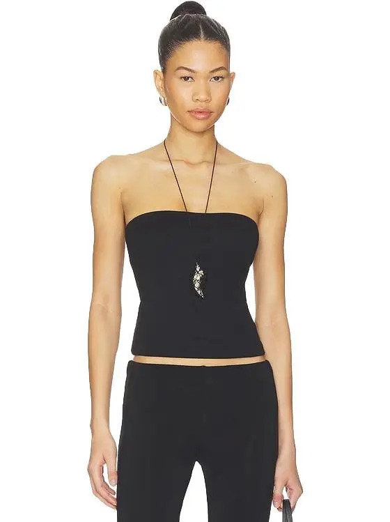 Rue Sophie Demi Top - Black