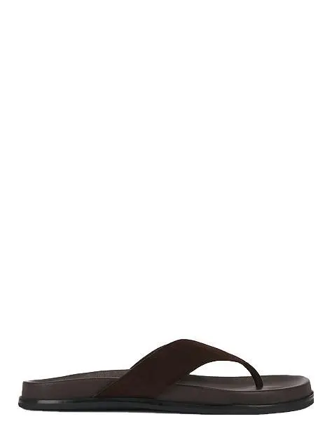 TONY BIANCO Loop Flip Flop - Espresso Suede