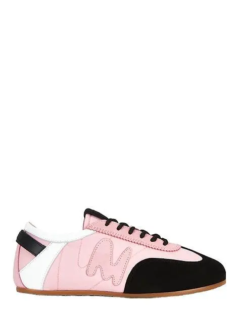 MSGM Retro Light Sneaker - Pink & Black