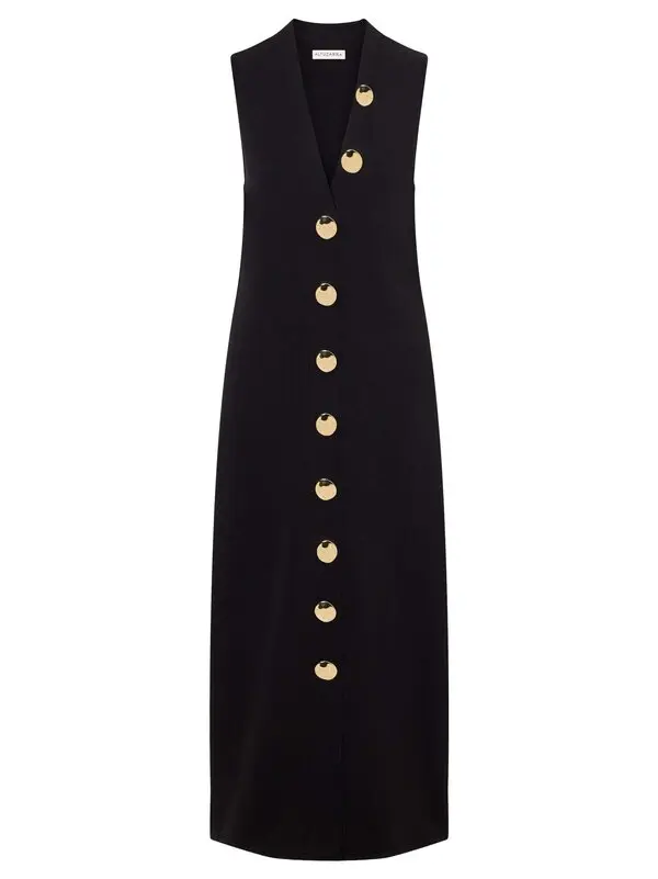 Altuzarra Axia Knitted Maxi Dress - Black