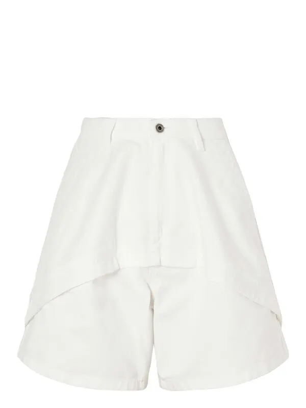 Loewe Denim Shorts - White