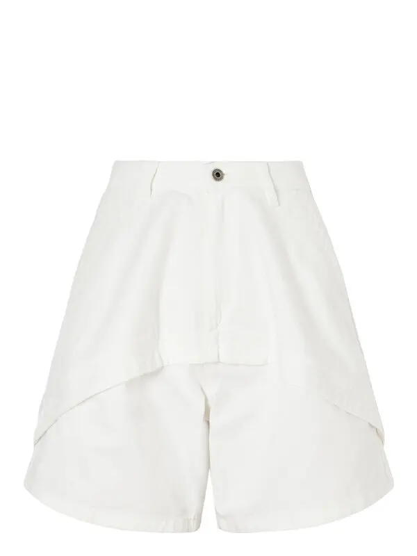 Loewe Paula's Ibiza Denim Shorts - White