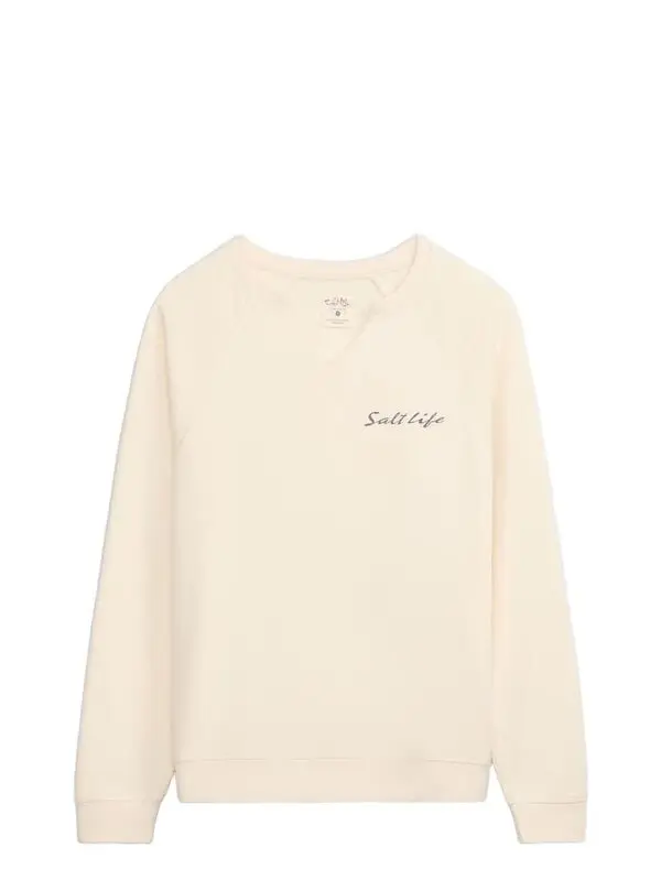 SALT LIFE Relaxing Realm Pullover - Ivory