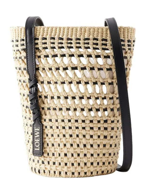 Loewe Paula's Ibiza Raffia Pouch - Neutral