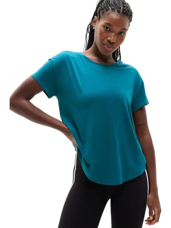Athleta Relaxed T-shirt - Coastal Teal