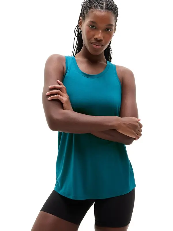 Athleta Move With Ease Tank - Coastal Teal
